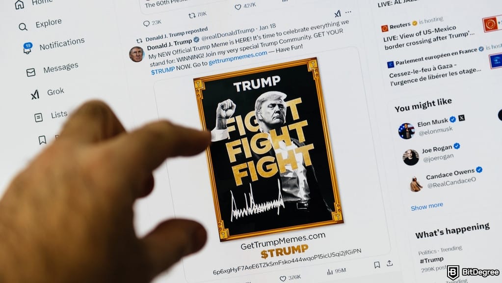 Public Citizen Demands Probe Into Donald Trump’s Meme Coin