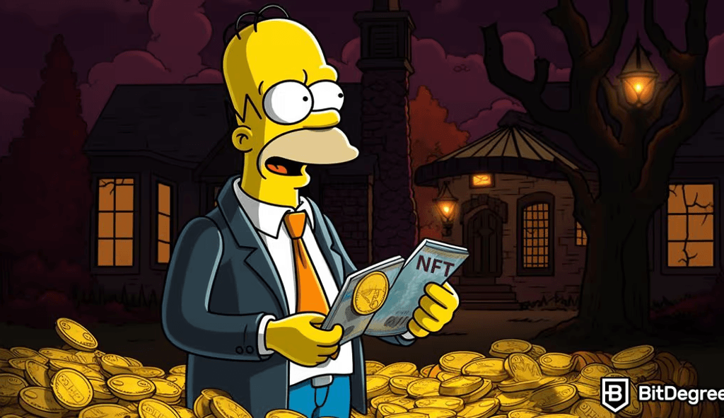Simpsons NFTs & Binance Spot Market Lag